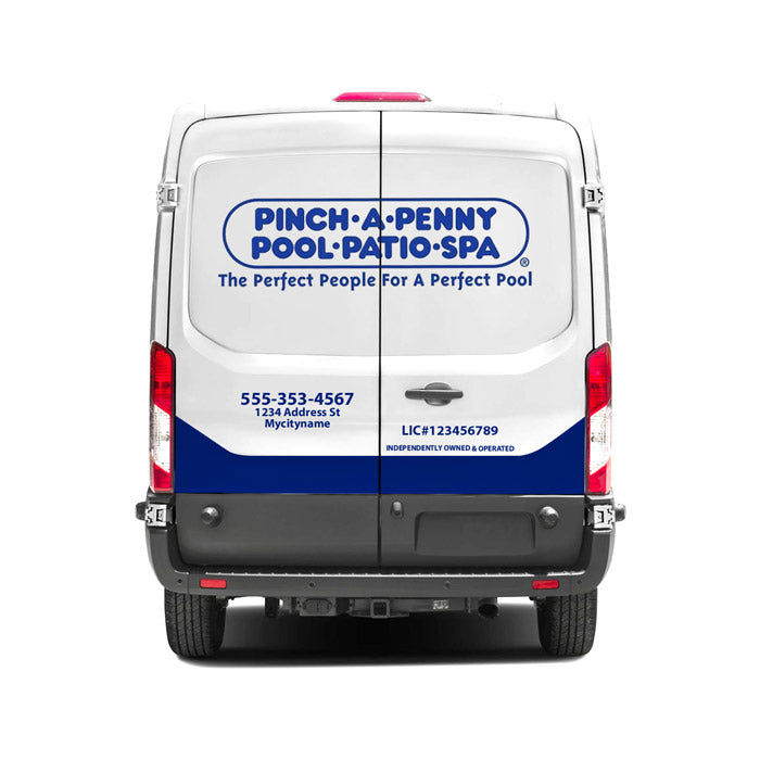 Pinch A Penny Pool Patio Spa Vinyl Graphics Kit – uStickItUp